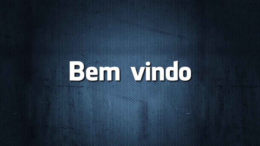 Bem vindo é erro de português?