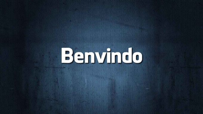 Bem vindo é erro de português?