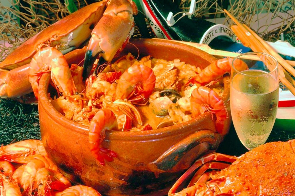 Receita de Arroz de Marisco da Praia da Vieira