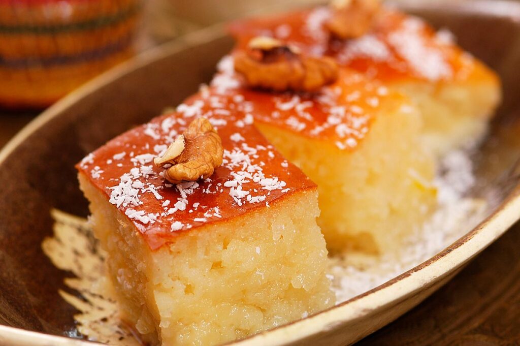 Bolo de limão húmido e fofo