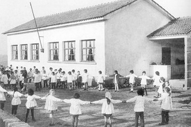 A Escola Primária de antigamente