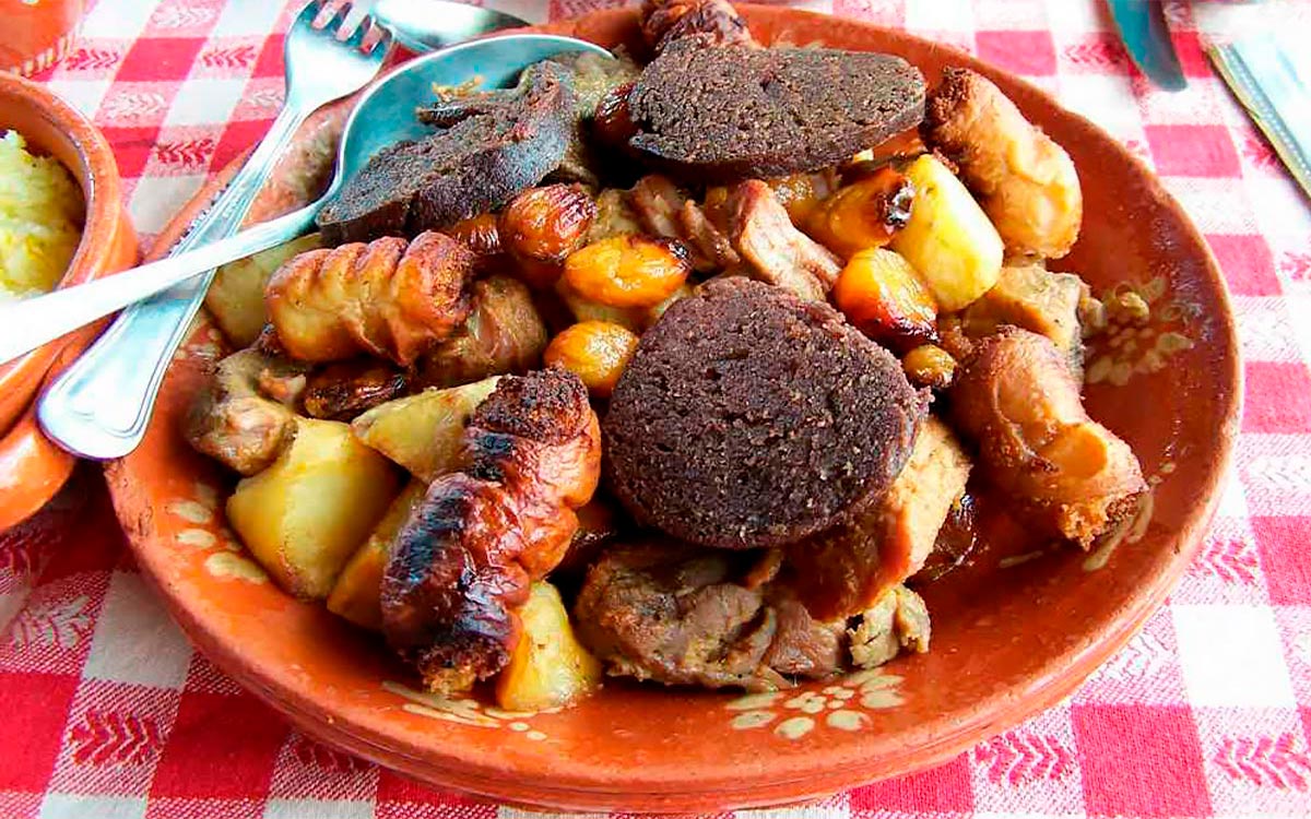 Rojões à moda do Minho, receita tradicional