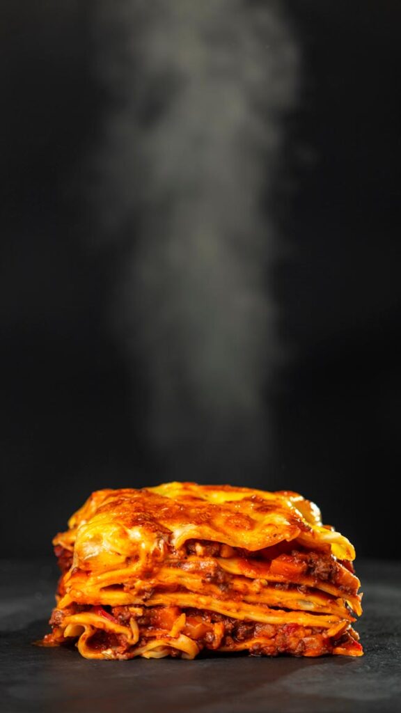 Lasanha à bolonhesa pronta em 40 minutos