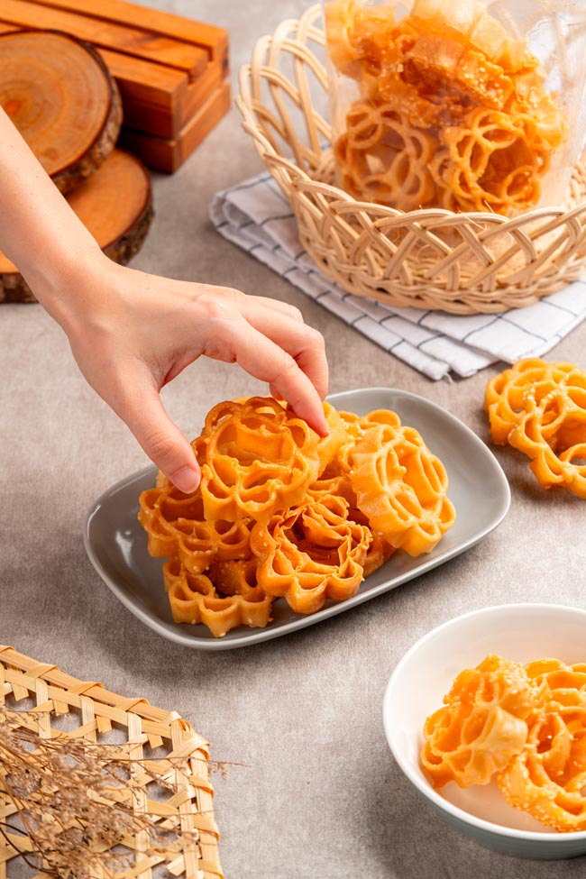 Receita de filhós de forma para o Natal